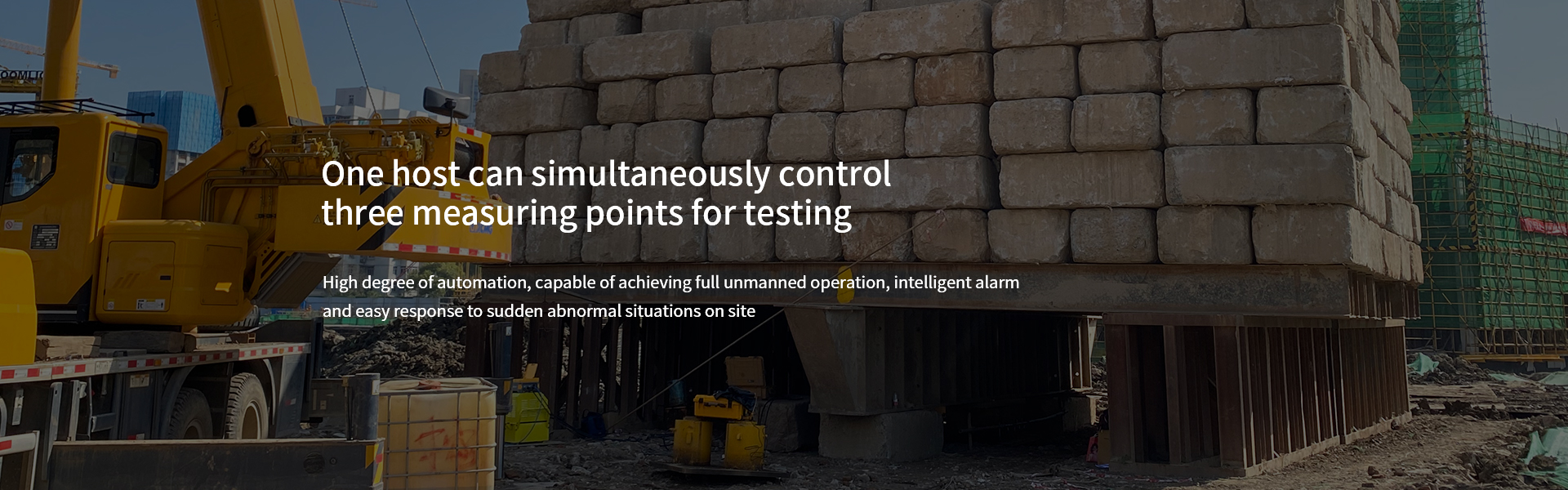 Static Pile Load Test for Testing the Capacity of a Pile